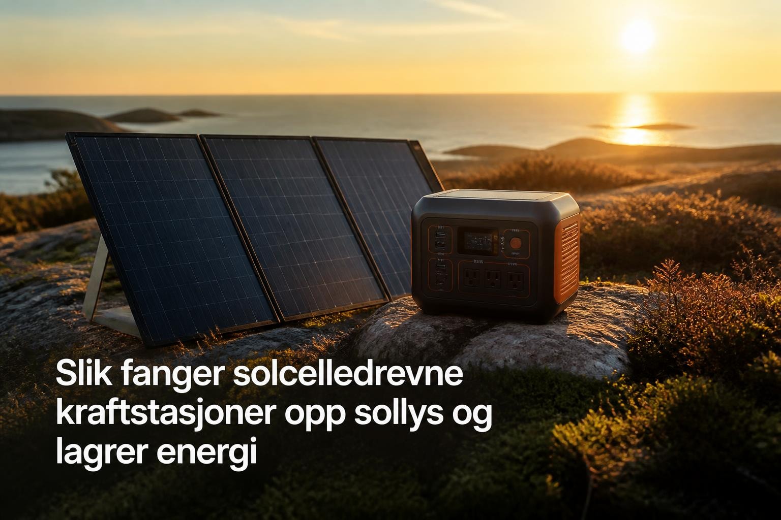 Powerbank med solcelle: Guide til valg og bruk 2026 – PECRON